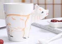 China Hand Painted 11 Oz Pig 450ml 3D Ceramic Mugs for sale