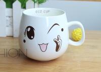 China 9cmx8.5cm Restaurant Stoneware Personalised Ceramic Mugs for sale
