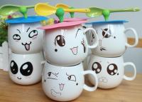China 9cmx8.5cm Restaurant Stoneware Personalised Ceramic Mugs for sale