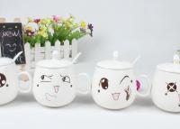 China Coffee Shops Glazed Stoneware Personalised Ceramic Mugs for sale