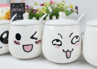 China Coffee Shops Glazed Stoneware Personalised Ceramic Mugs for sale