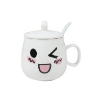 China Fashionable Mugs Ceramic Gift Custom Color Ceramic Mug Expression Printing Mug for sale