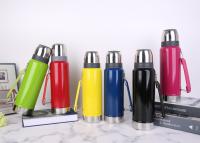 China Large Capacity Travel Pot Handle Double Insulated Vacuum Stainless Steel Insulation Travel Large Pot for sale