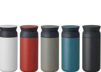 China Portable Sports Outdoor Ceramic Mug Stainless Steel Thermos Cups Double-Walled Thermal Cup for sale