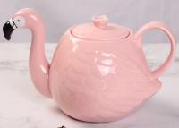 China Gift Catering Cafe Store 305ml Flamingo Tea Set for sale
