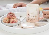 China 15cm Cafe Store 330ml Custom Made Ceramic Mugs for sale