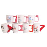 China Supermarket Unique 390CC Personalised Ceramic Mugs for sale