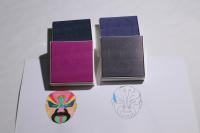 China Large Facial Mask Coloring Stamp, Creative Chinese Style Decorative Stamper for sale