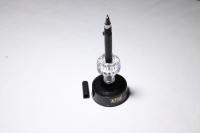 China Tap Flash Stamp, Crystal Handle Flash Stamper With Pen Insert Function for sale