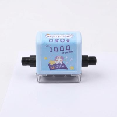 China Wholesale 1000 Questions Math Roller Stamp, Addition Subtraction Stamper for Kids for sale