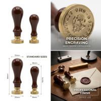 China Wholesale Wax Seal Stamp, Multi-Size Sealing Stamper for Envelope Decoration for sale