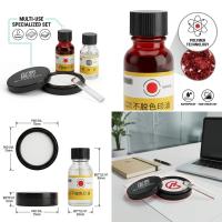 China Wholesale Non-Fade Ink Pad Set, Dual Size Stamp Ink Pad for Office and Craft for sale