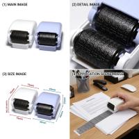 China Wholesale Roller Confidential Stamp with Cutter, Privacy Roller Stamper for Office for sale
