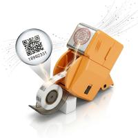 China Wholesale Security Label Stamp Making Machine, Portable Seal Maker for Stickers for sale