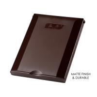 China Wholesale Metal Flip Ink Pad, 2 Sizes Office Stamp Ink Pad in Red Black Blue for sale