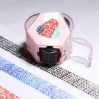 China Wholesale Black Confidential Privacy Stamp, Black Roller Stamp for Office Document Masking for sale
