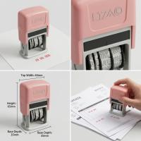 China Wholesale Date Self-Inking Stamp, Adjustable Date Rubber Stamper for Documents for sale
