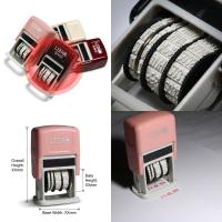China Wholesale Date Self-Inking Stamp, Adjustable Date Rubber Stamper for Documents for sale