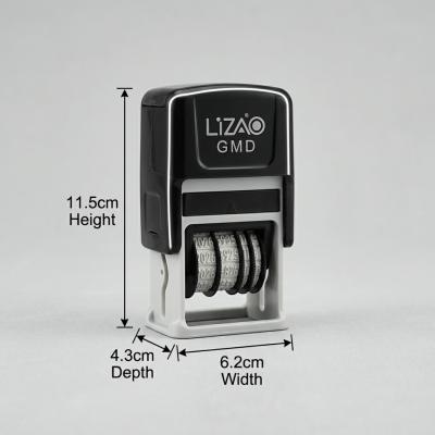 China Wholesale Date Text Stamp, Adjustable Office Document Date Stamper for Business for sale