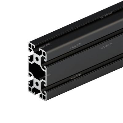 China Shengxin 's T3-T8 Grade Anodizing Aluminum Extruded Profiles for 6000 Series in Black for sale