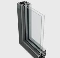 China Aluminum Wardrobe Profile SX-8090 Made of 6063 Alloy Extruded Aluminum for sale