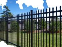 China Outdoor Decorative Panel Polished Aluminum Fence System for Garden Pool Slatted Panels for sale