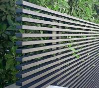 China Office Building Aluminum Modern Villa Garden Aluminum Deck Balcony Railing Metal Railing for sale