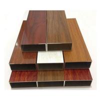 China Shengxin's 6063 t6/t5 Wood Grain Finish Extruded Aluminum Profiles for Building Material for sale