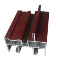 China Shengxin's 6063 t6/t5 Wood Grain Finish Extruded Aluminum Profiles for Building Material for sale
