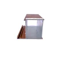 China Shengxin's 6063 t6/t5 Wood Grain Finish Extruded Aluminum Profiles for Building Material for sale