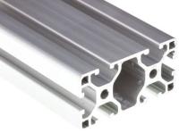 China Algeria Market 6063 Aluminium Profile for Wardrobe and Door Window in Square Section for sale