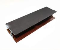 China 100000 Tons/Year SHENGXIN Wood Grain Transfer Aluminum Profile for Window and Door for sale