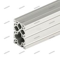 China Modular Construction Customized 40x80 40x40 303x0 Aluminum Extrusion T Slot Aluminium Profiles for sale