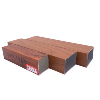 China Aluminium Powder Coat Structure Profile for Brazil Doors Windows For Construction for sale