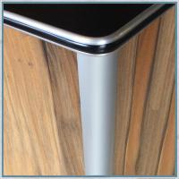 China SHENGXIN Grey Aluminum Corner Profile for Home Interior T3-T8 Temper Customizable for sale