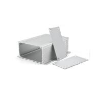 China T5 T6 Anodized Aluminium Heat Sink for Custom Extruded Wall-mounted Electronic Box for sale