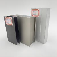China Professional Decoiling Service Champagne Anodized Aluminum Profile with Natural Finish for sale