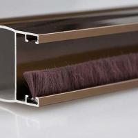China Brush Weather Stripping Felt Door Brush Strip for Modern Sliding Sash Window in Black for sale