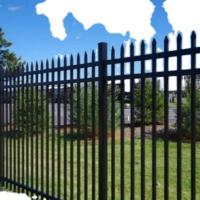 China Customized 6063-T5 Powder Coating Aluminum Alloy Fence Metal Parts Easy To Install for sale