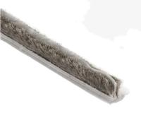 China Black Water Proof Weather Stripping Brush for Sliding Windows and Doors ISO9001 Certified for sale