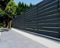 China Customized 6063-T5 Powder Coating Aluminum Alloy Fence Metal Parts Easy To Install for sale