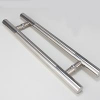 China Customized Thickness Aluminium Profile Glass Door Handle Modern Design 0.30mm Thickness for sale