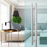 China Customized Thickness Aluminium Profile Glass Door Handle Modern Design 0.30mm Thickness for sale