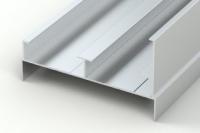 China Structure Profile Durable Powder Coated Aluminium Profiles for Windows and Doors for sale