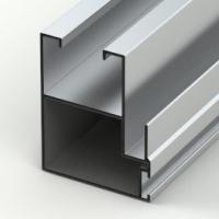 China Structure Profile Durable Powder Coated Aluminium Profiles for Windows and Doors for sale