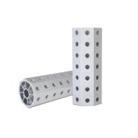 China Anodized INDUSTRIAL Aluminium Extrusion Tube Profiles for EGT Euro Gripper Tooling System for sale