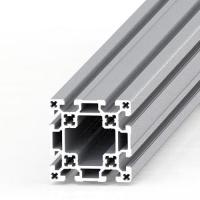 China Silver Anodized Aluminum Profile 4040 Aluminium Extrusion with Anodizing Thickness 0.7 mm for sale