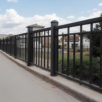 China 6061/6060/6063/6082 Alloy Handrail Powder Coating Finish for Decorative Balustrades for sale