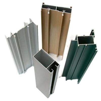 China 0.8mm-3.0mm Thickness Anodized Aluminium Profiles for Sliding Curtain Rail Shengxin for sale