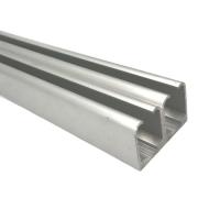 China 0.8mm-3.0mm Thickness Anodized Aluminium Profiles for Sliding Curtain Rail Shengxin for sale
